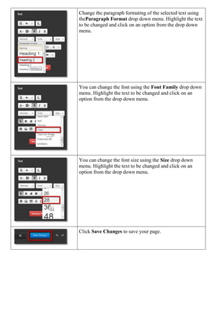 How to create_a_site | PDF