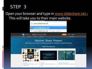 How to Create a SlideShare Presentation | PPTX