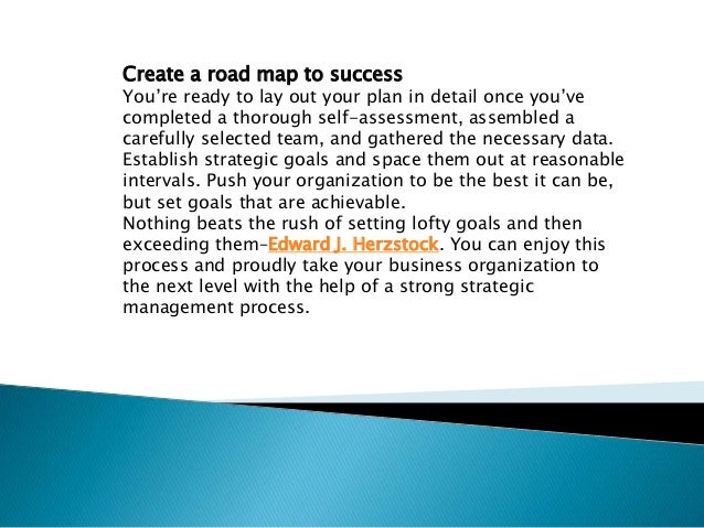 How to Create a Strategic Plan for Your Business- Edward J. Herzstock | PPT
