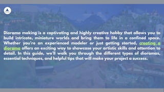 How to Create a Stunning Diorama A Step-by-Step Guide with Tips and ...