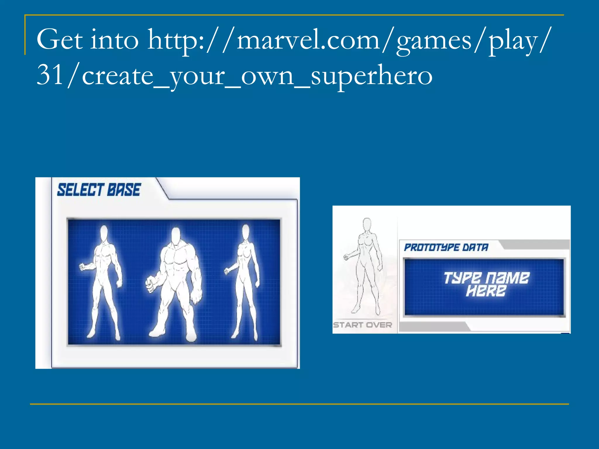 How to create a superhero comic character | PPT