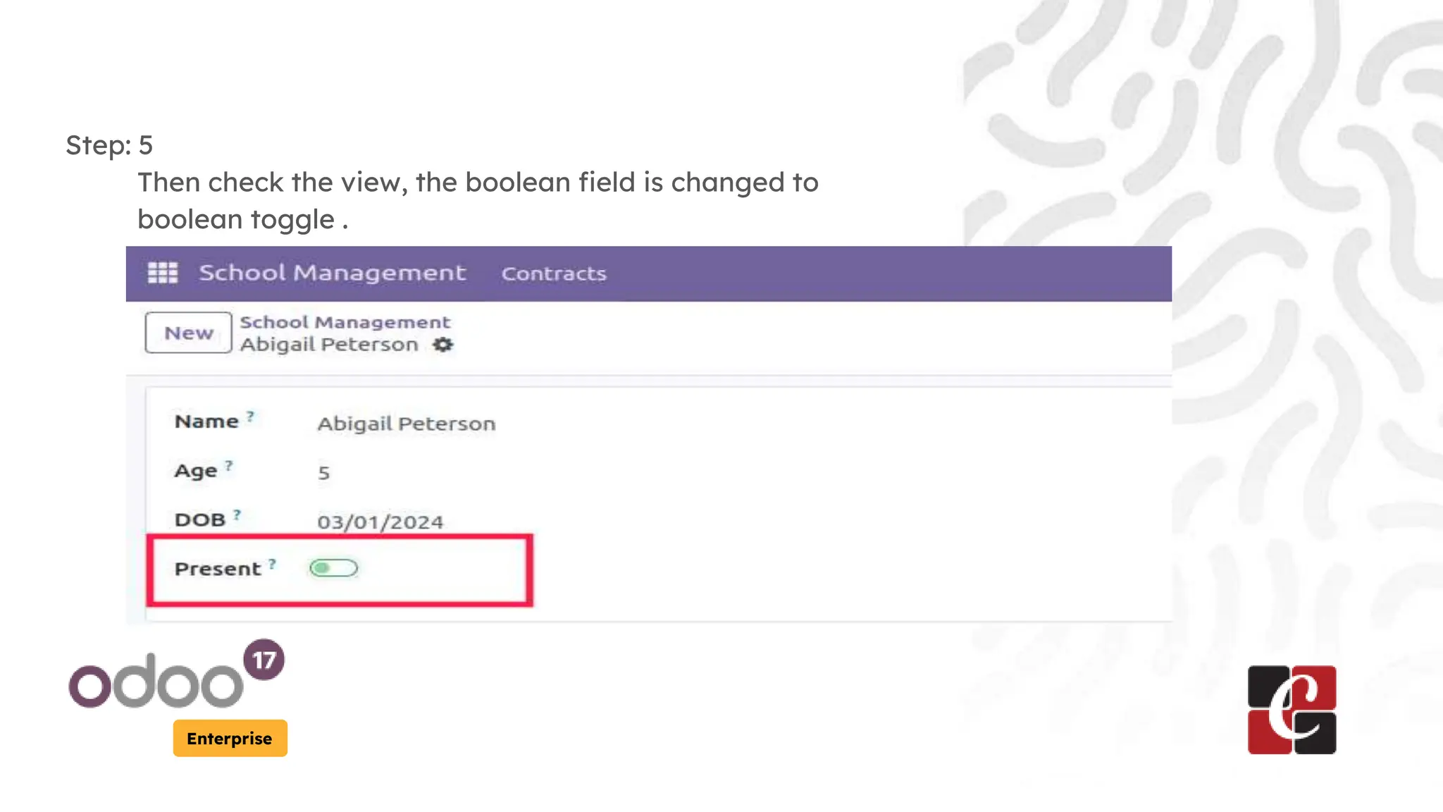 How To Create A Toggle Button In Odoo 17 Pptx Web Development