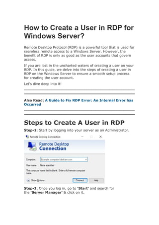 How to Create a User in RDP for Windows Server.pdf