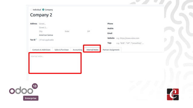 How to Create a Vendor in Odoo 18 Purchase | PPTX