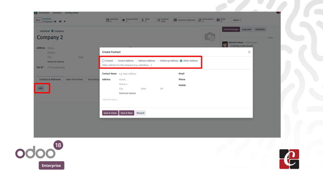 How to Create a Vendor in Odoo 18 Purchase | PPTX