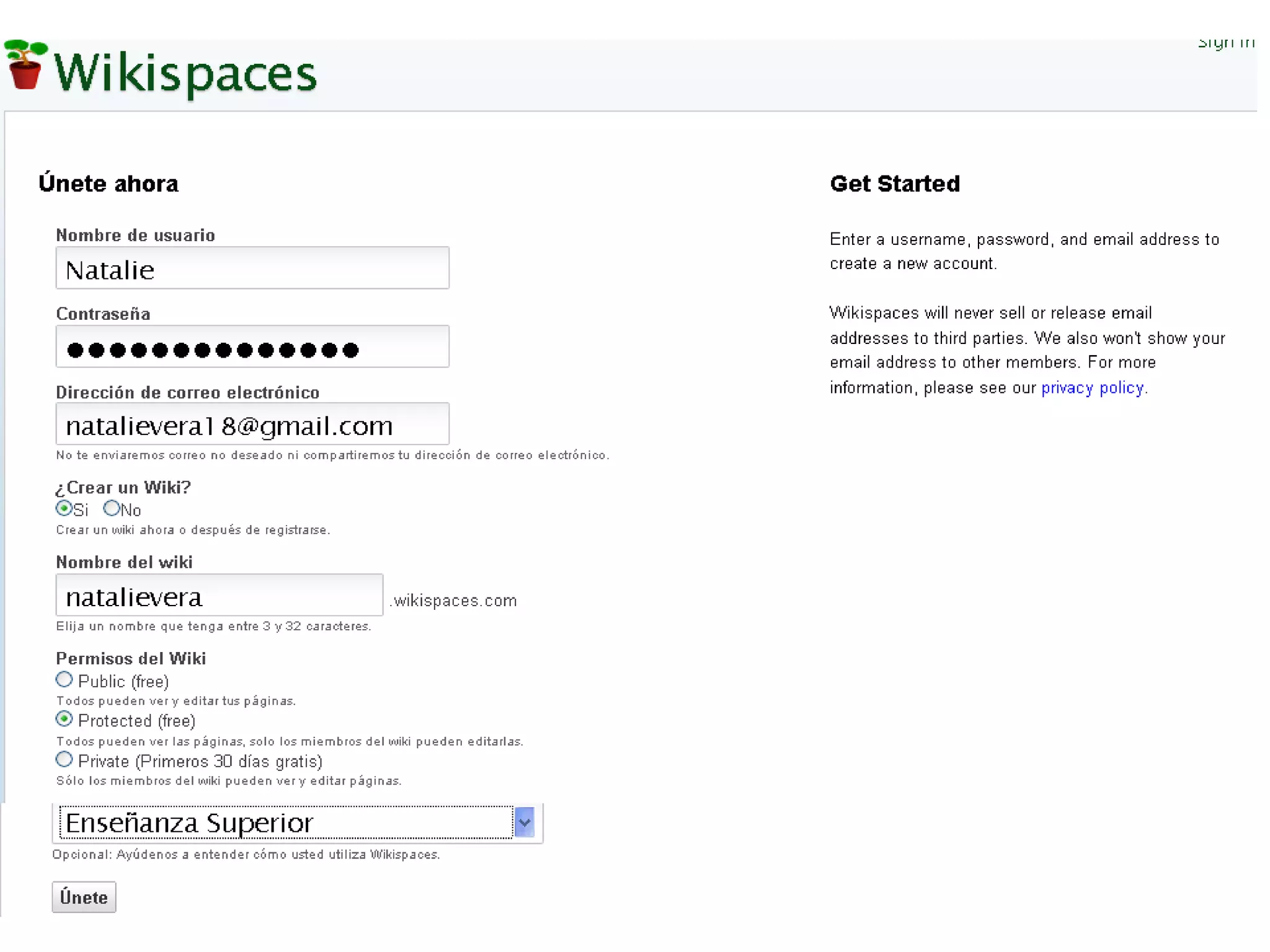 How to create a wikispaces account | PPTX