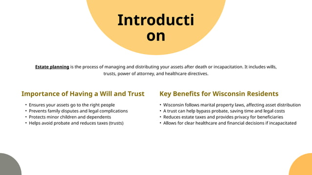 How to Create a Will and Trust in Wisconsin? | PPT
