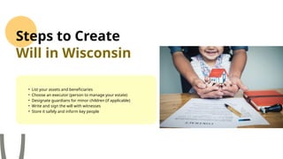 How to Create a Will and Trust in Wisconsin? | PPT