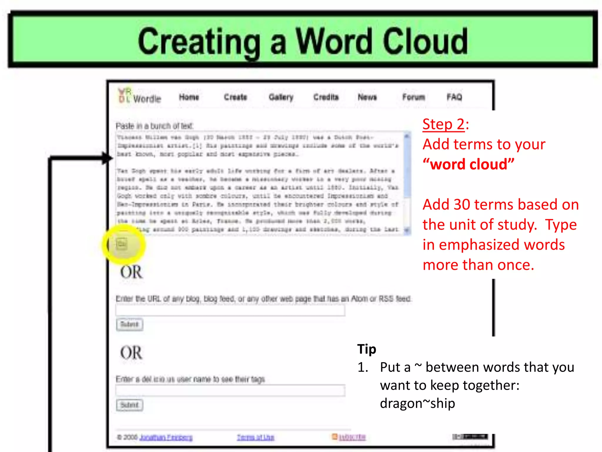How to create_a_wordle | PPT
