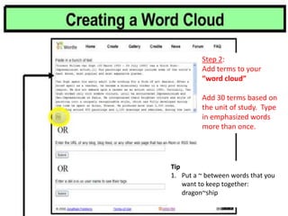 How to create_a_wordle | PPTX