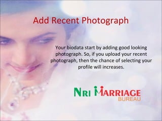How to create bio data for marriage or matrimony | PPT