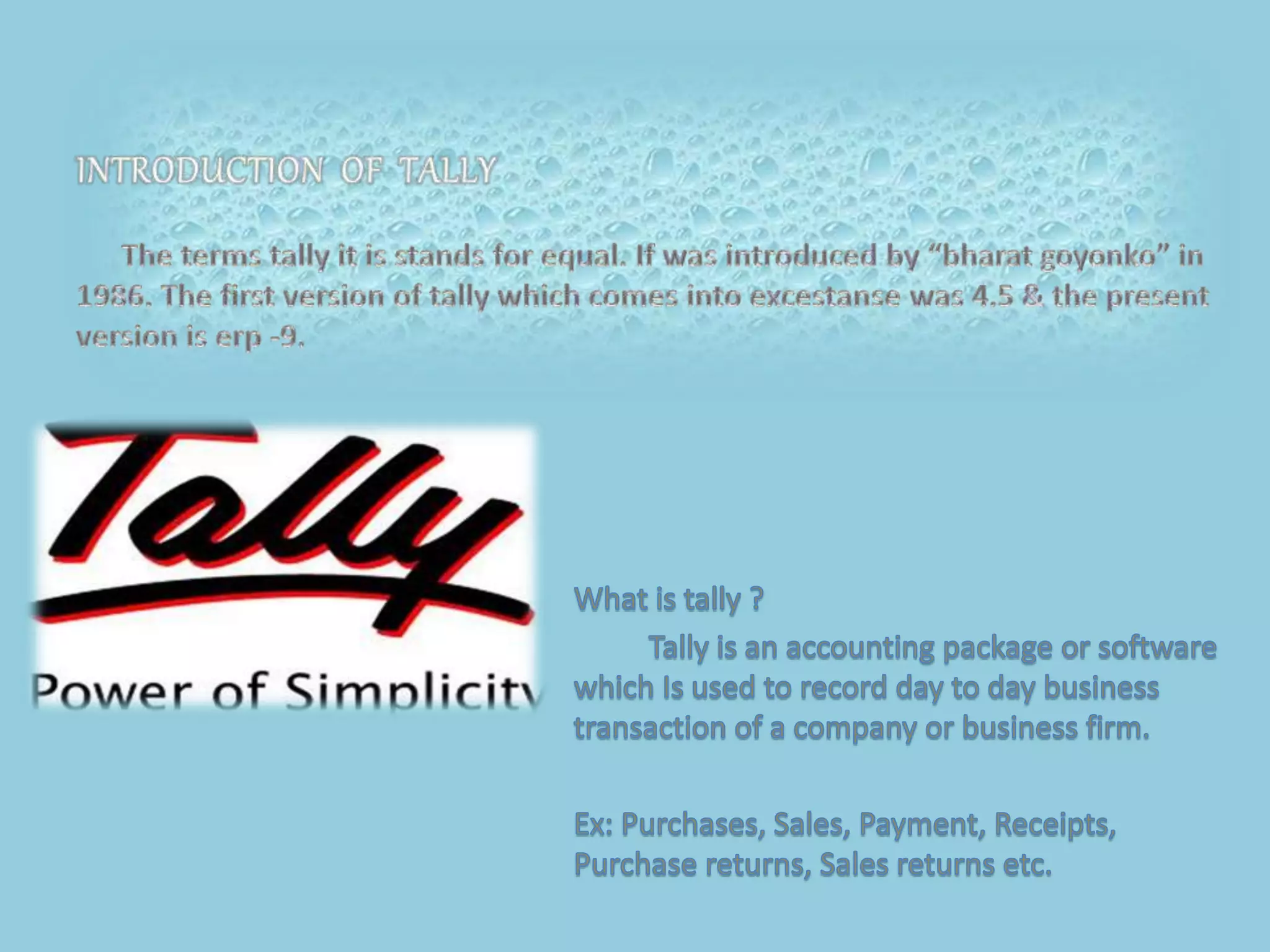 How to create company in Tally | PPTX