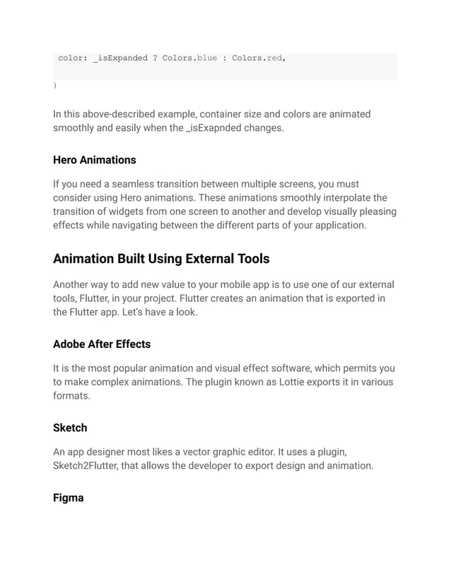 How To Create Custom Animations In Flutter A Step By Step Guidepdf