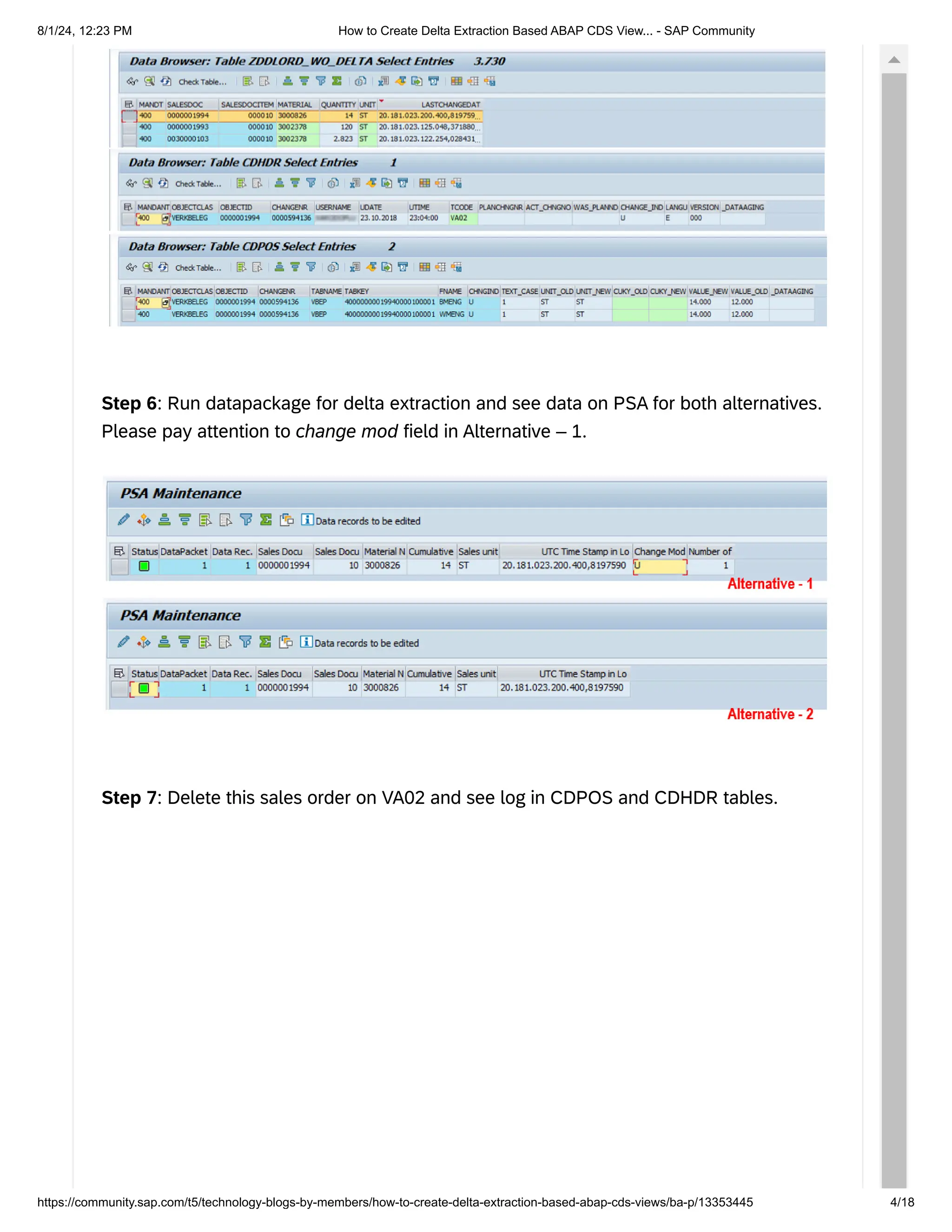 How to Create Delta Extraction Based ABAP CDS View... - SAP Community.pdf