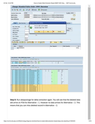How to Create Delta Extraction Based ABAP CDS View... - SAP Community.pdf