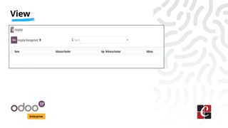 How To Create Dynamic Tree View In Odoo 17 - Odoo 17 Slides | PPTX
