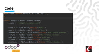 How To Create Dynamic Tree View In Odoo 17 - Odoo 17 Slides | PPTX