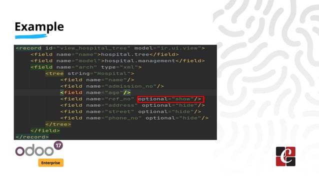 How To Create Dynamic Tree View In Odoo 17 - Odoo 17 Slides | PPTX