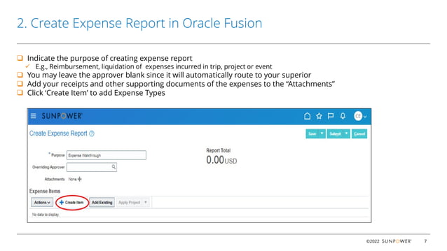 How to Create Expense Report in Oracle Fusion (002).pdf | Business ...