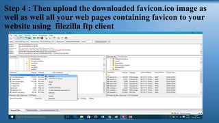 How to create favicon | PPTX