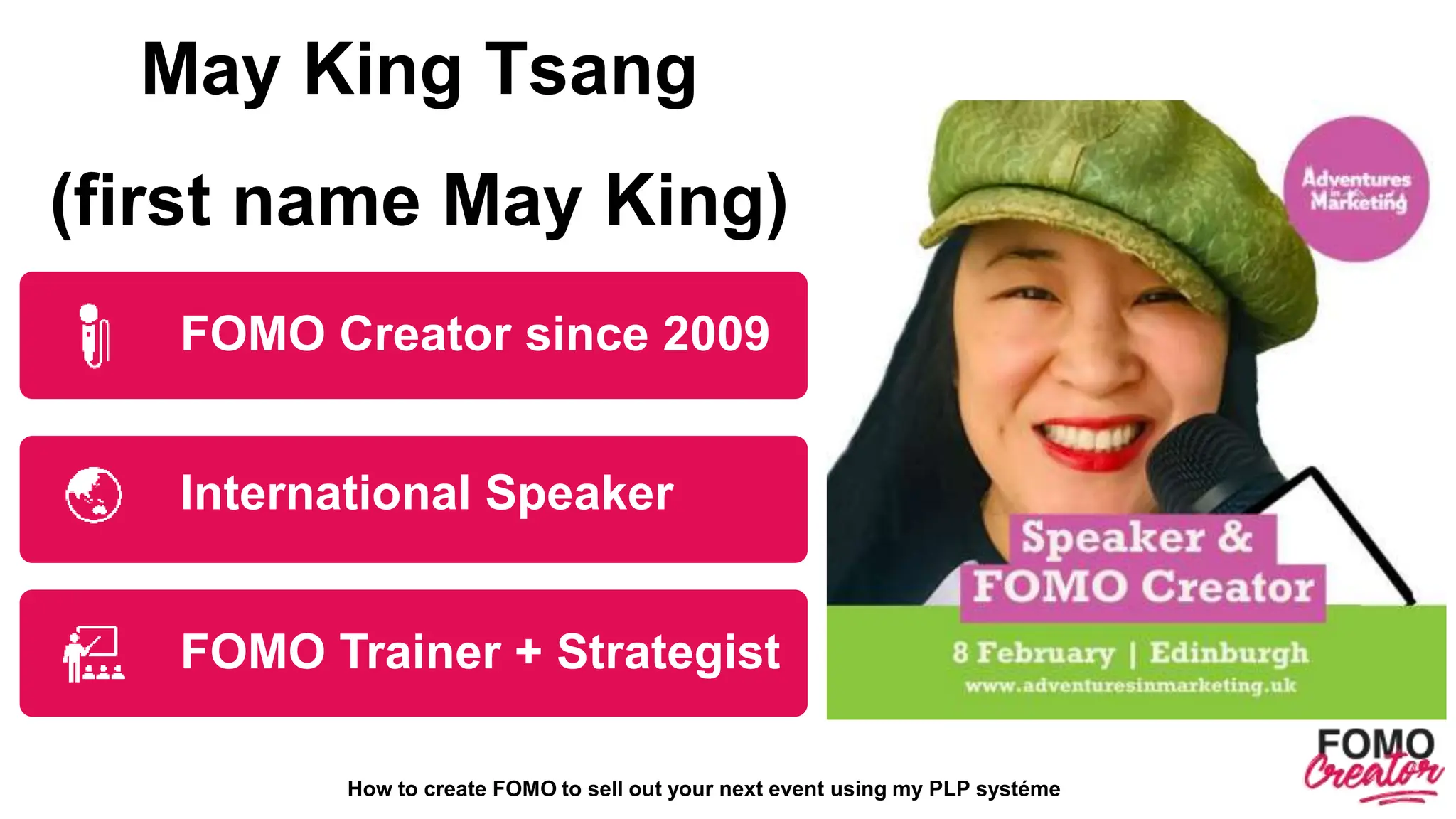 How to create FOMO to sell out your next event using my PLP systéme.pptx