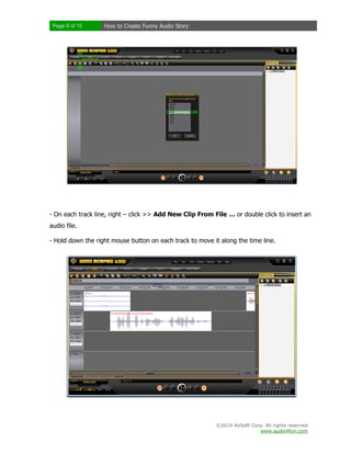 How to Create Funny Audio Story | PDF