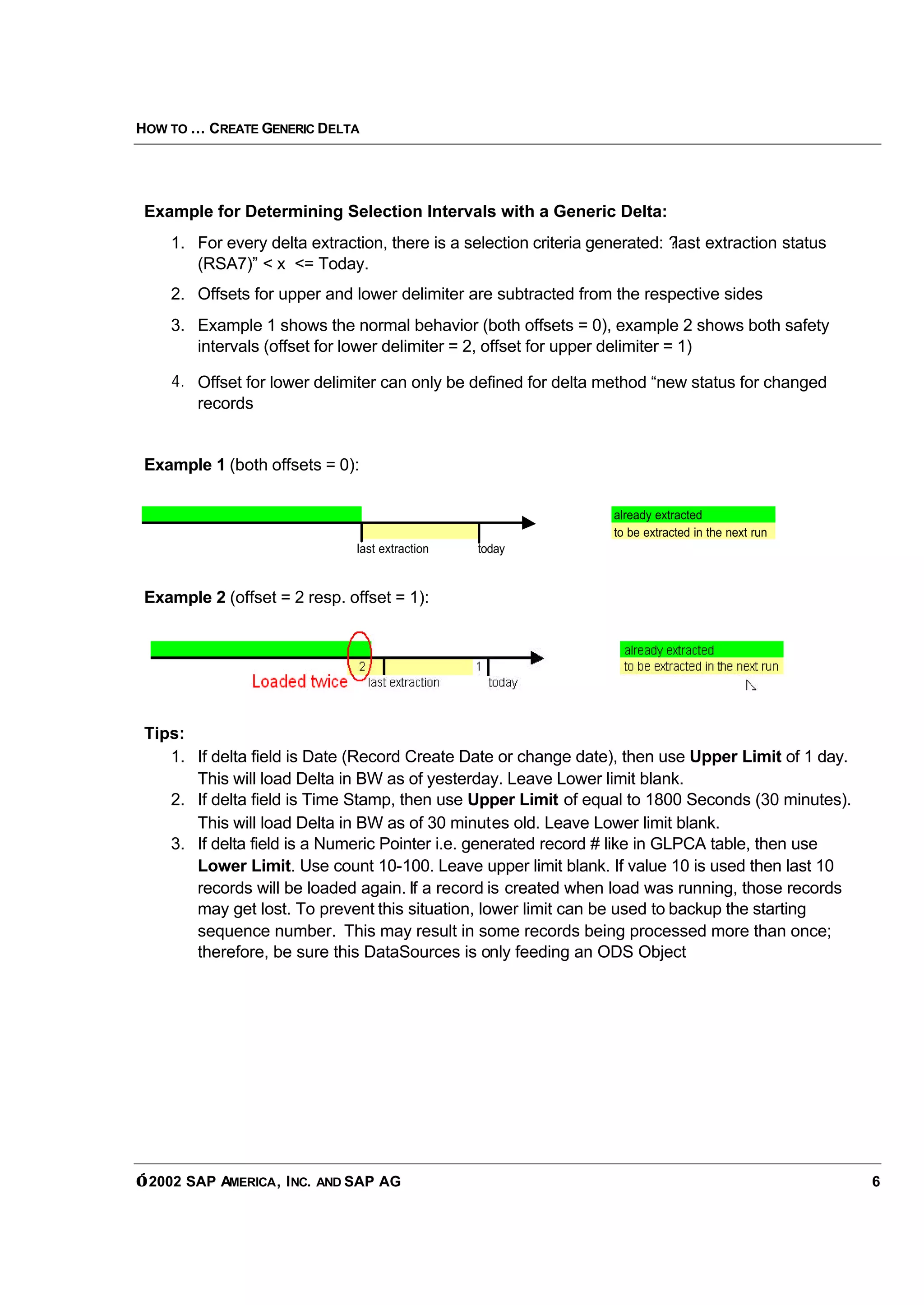 How to create generic delta | PDF