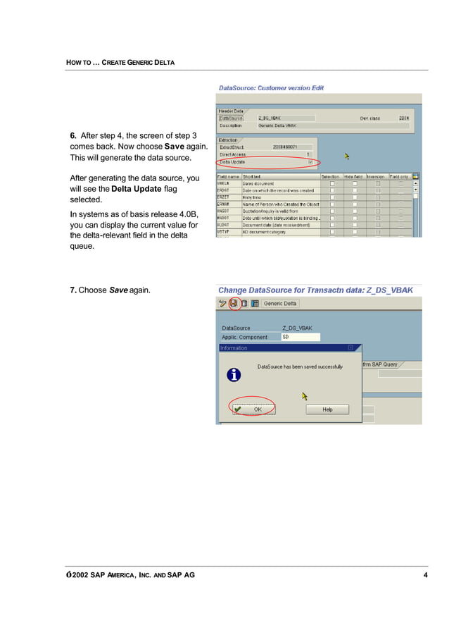 How to create generic delta | PDF