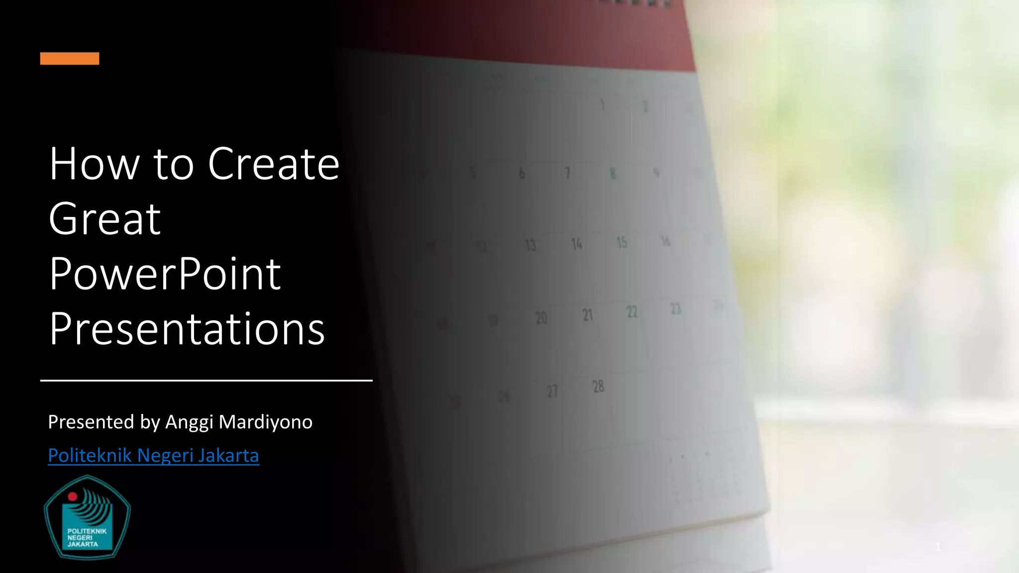 How to create great power point presentations | PPT