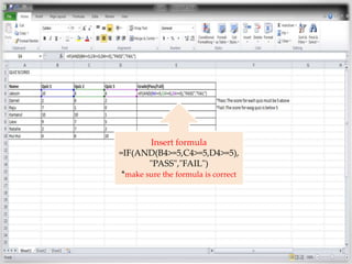 How to create if function in excel | PPTX