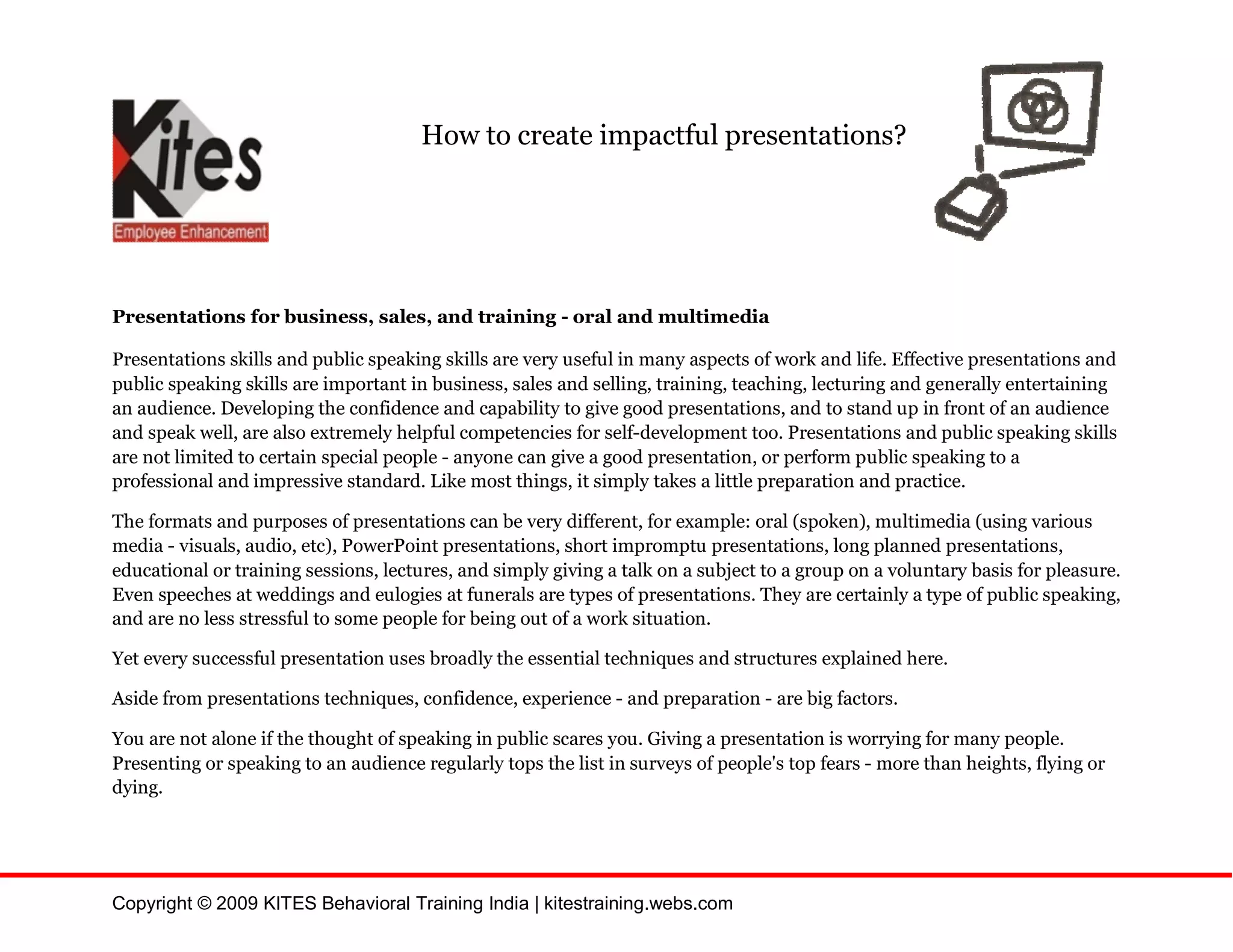 How To Create Impactful Presentation | PDF