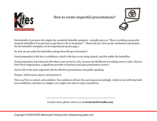 How To Create Impactful Presentation | PDF