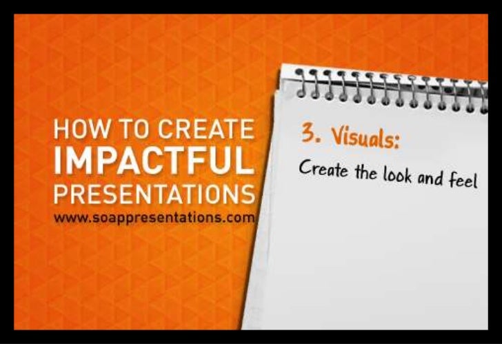 How to create impactful presentation