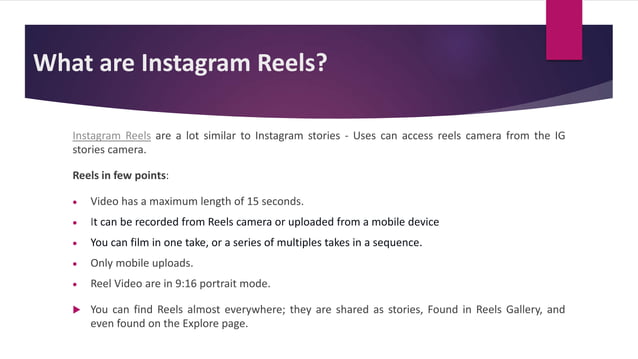 How to Create Instagram Reels in 2021 | PPT