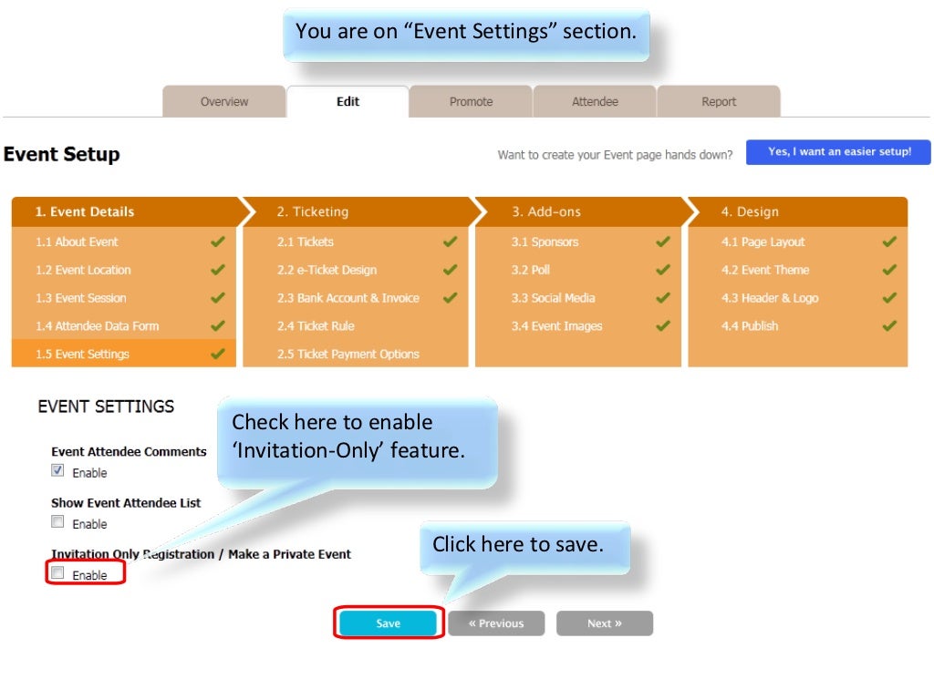 how-to-create-invitation-only-event