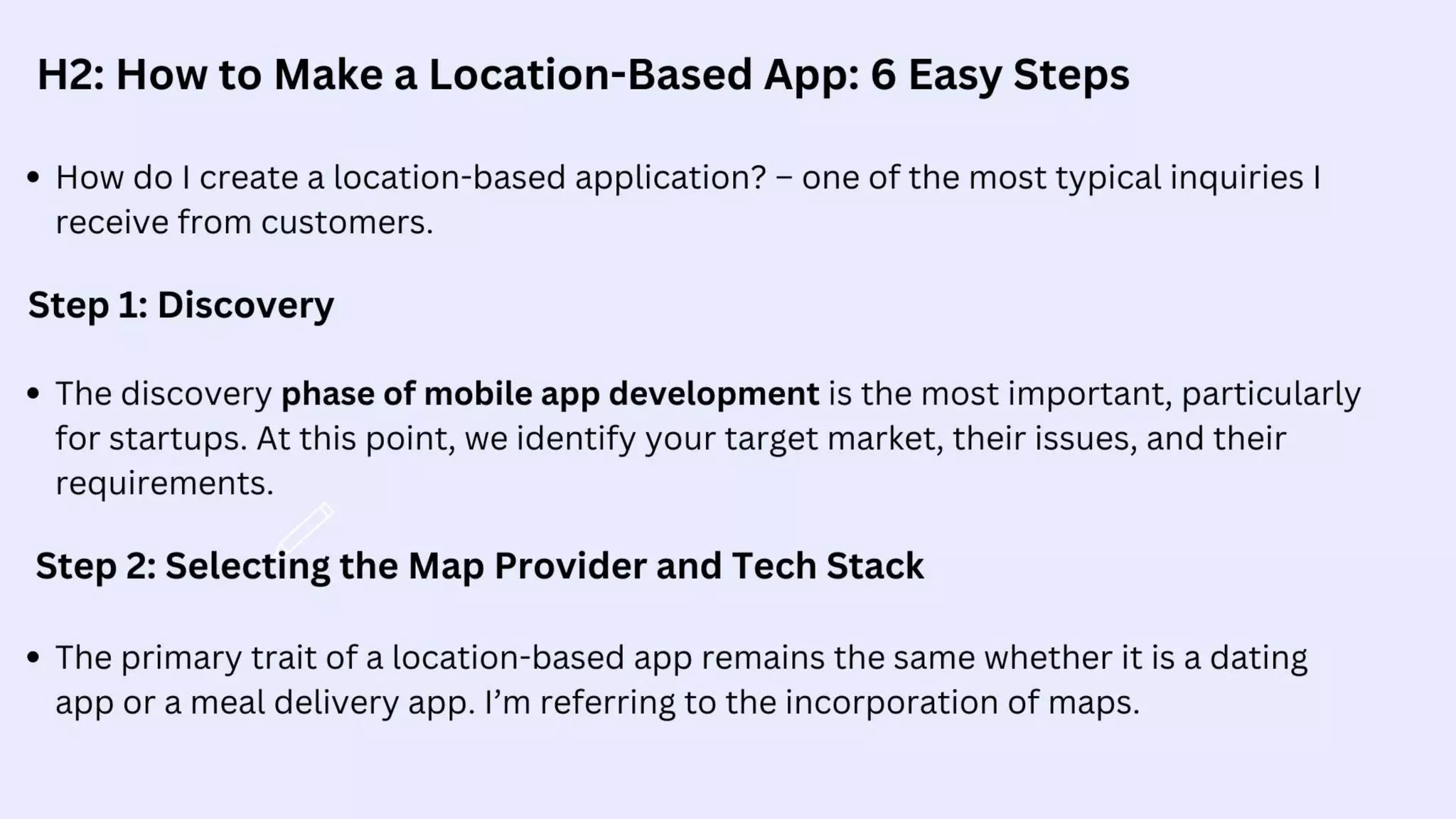 How to Create a Location-Based App | PPT