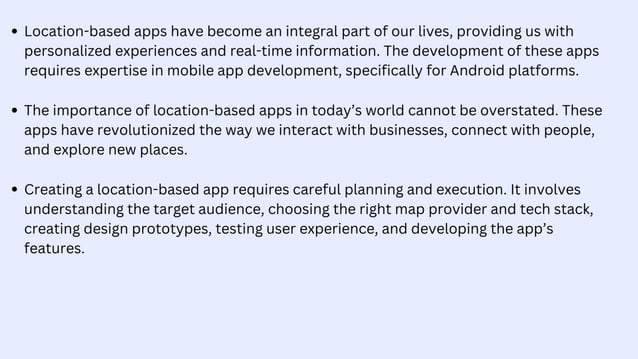 How To Create A Location Based App Ppt