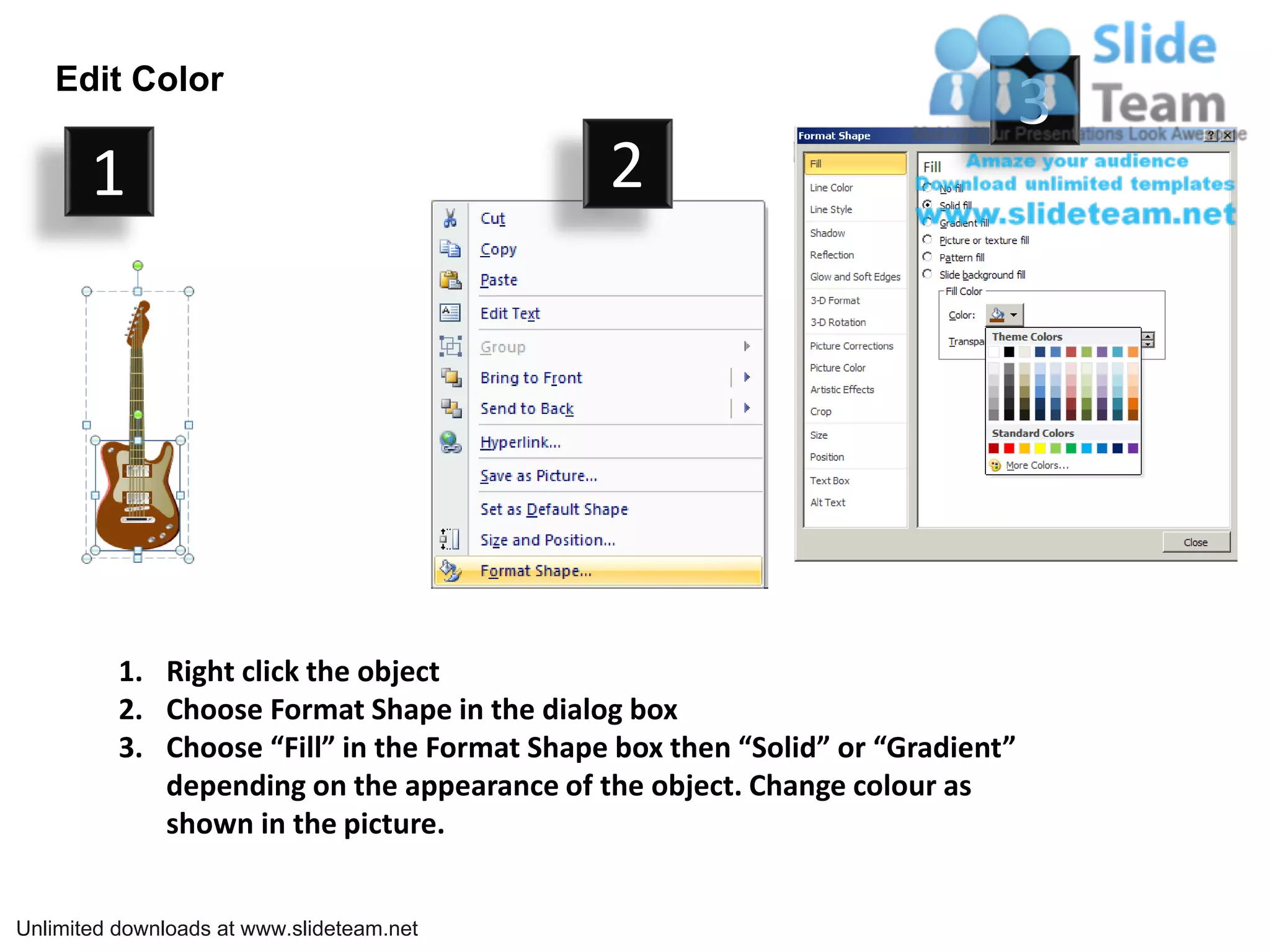 How to create make beautifully designed musical instrument power point ...