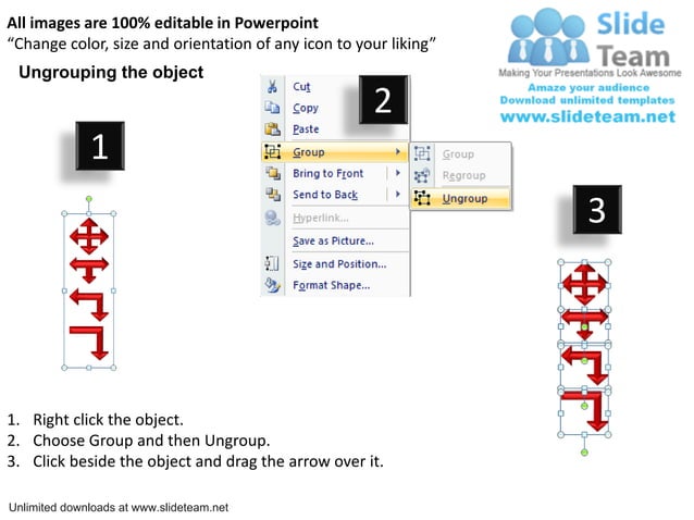 How to create make construction arrows toolbox power point slides and ...