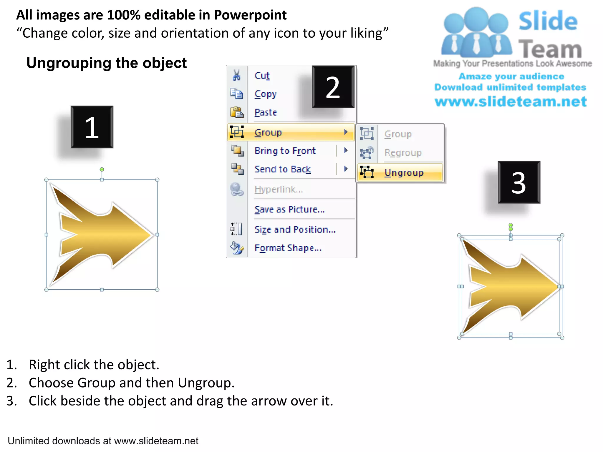 How to create make converging arrows process power point slides and ppt ...