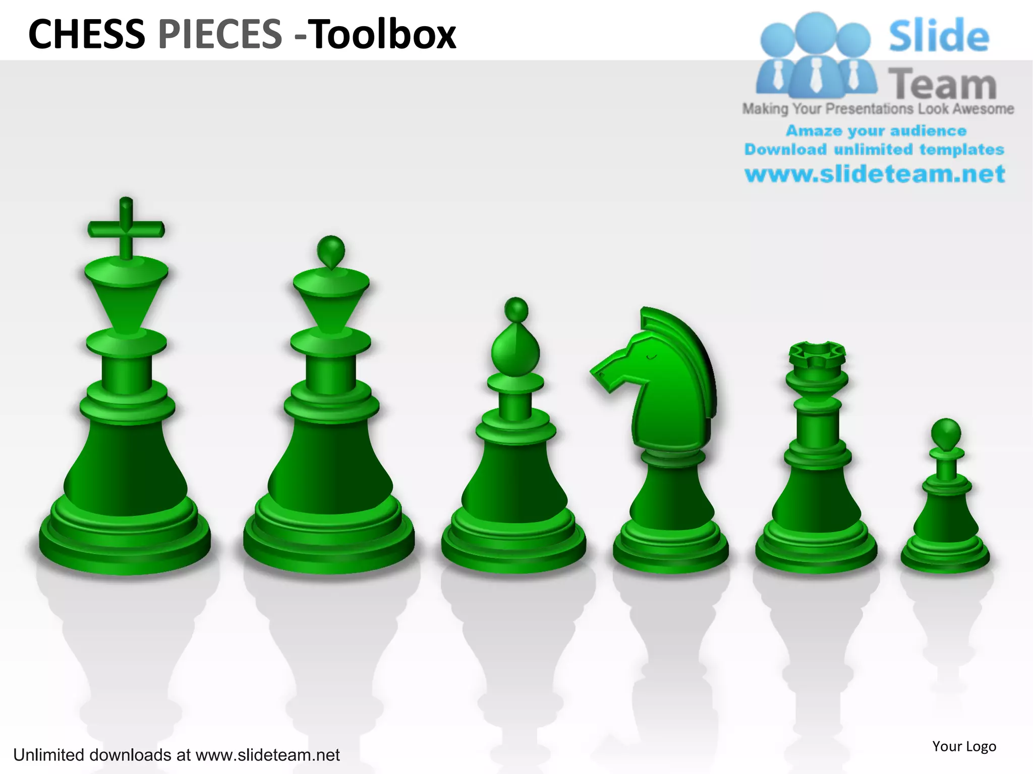How to create make crown chess pieces power point slides and ppt ...