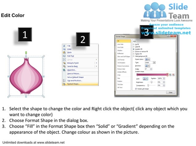 How to create make diagram peel the onion power point presentation ...