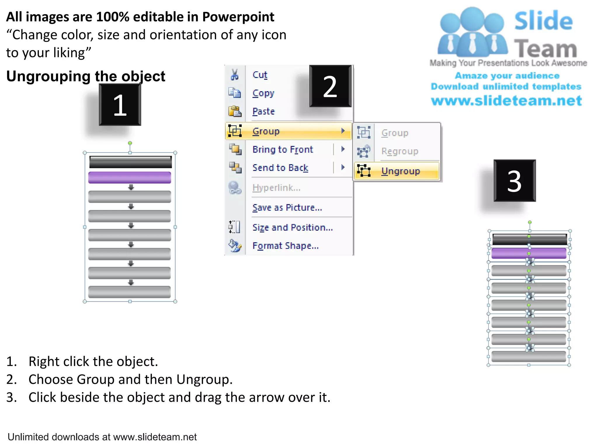 How to create make diagram steps to sell a business 1 power point ...