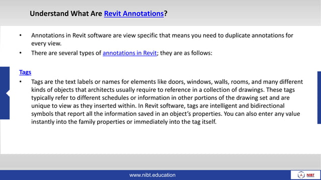 Let’s Discover What Are Revit Annotations | PPTX | Computing ...