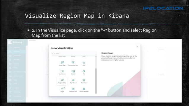 How to create map visualization in kibana using ip2location | PPTX | Technology & Computing