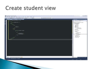 How to create mvc application | PPTX