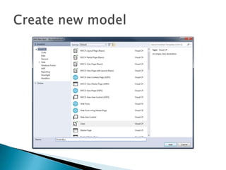 How to create mvc application | PPT