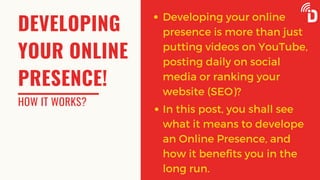 How to Create Online Presence for your Business | Impulse Digital | PPT