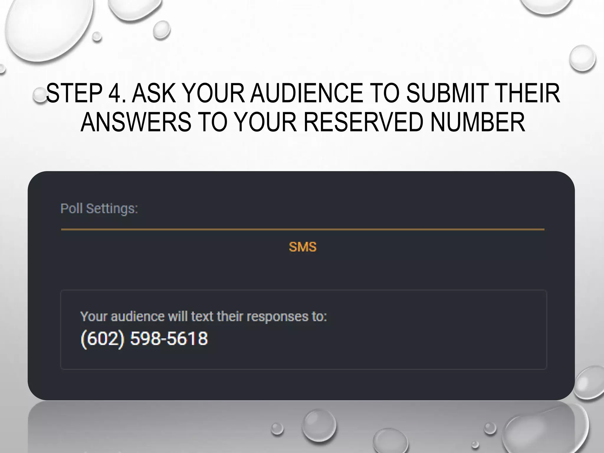 How to create open-ended questions with Swift Polling? | PPTX