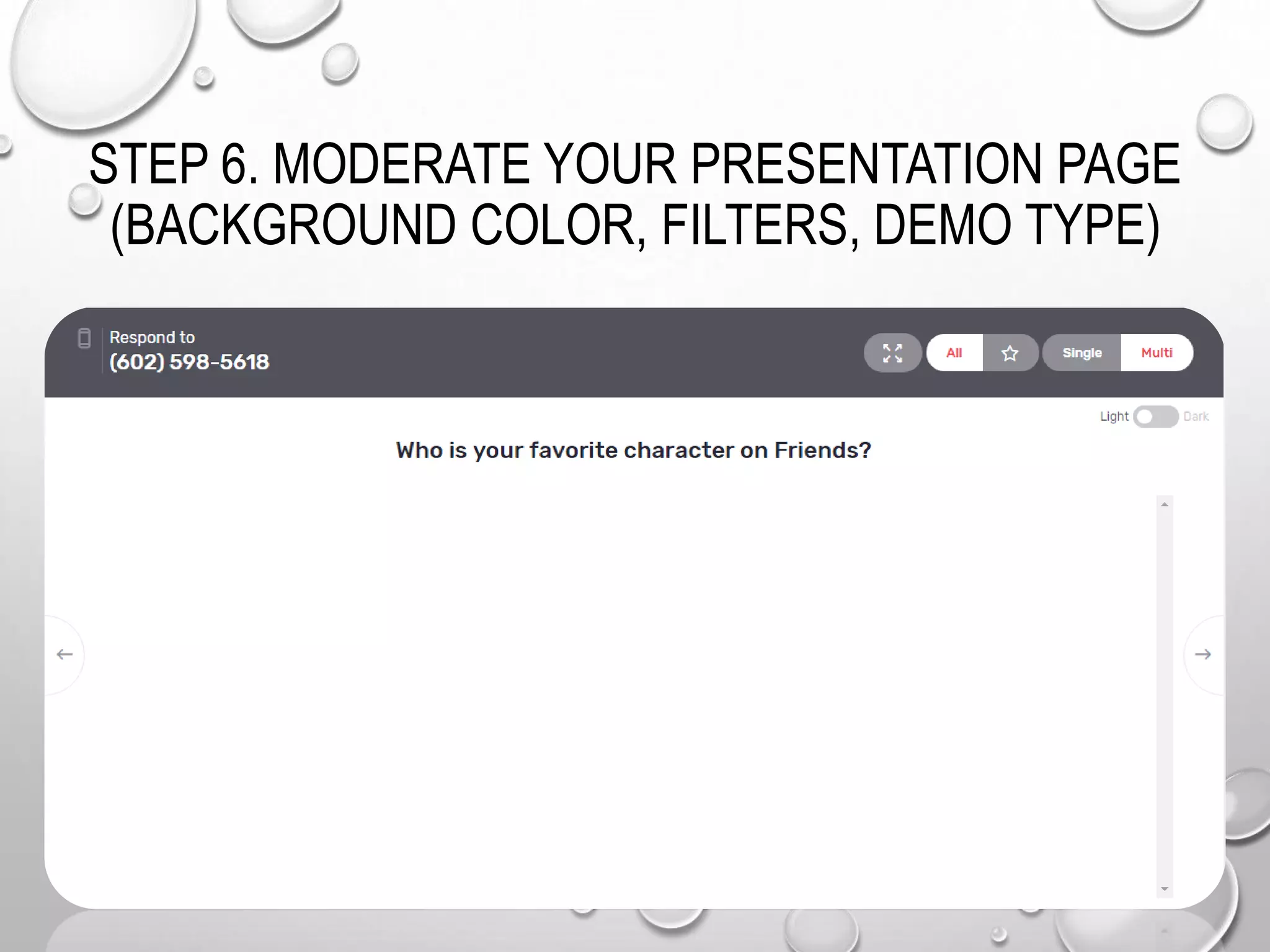 How to create open-ended questions with Swift Polling? | PPTX